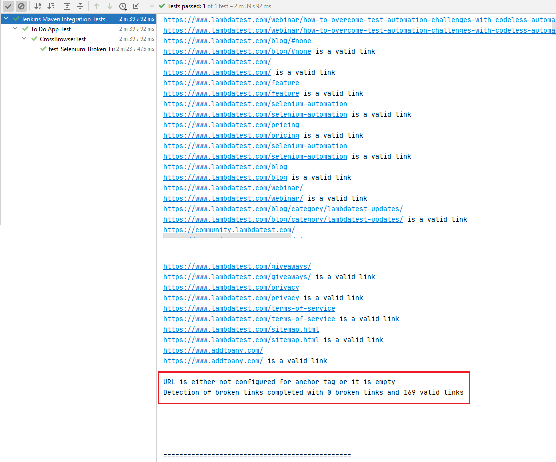 How To Find Broken Links Using Selenium Webdriver